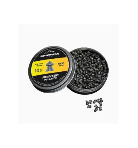 SNOWPEAK 4.5MM POINTED PELLETS-500S | NeonSales