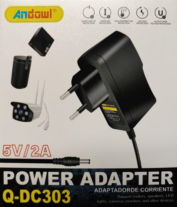 ANDOWL POWER ADAPTER (5V/2A) - Q-DC303 | NeonSales