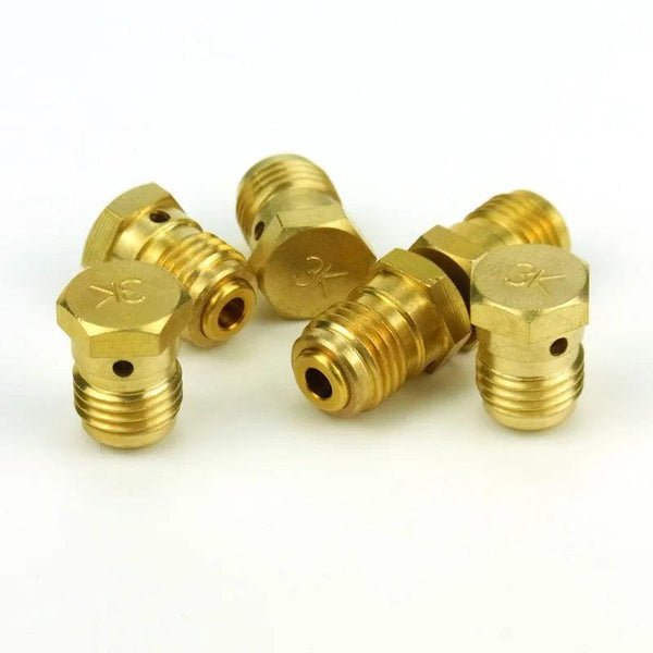 BRASS UNIFIED BURST DISC - 3/8" UNF (3K) | NeonSales