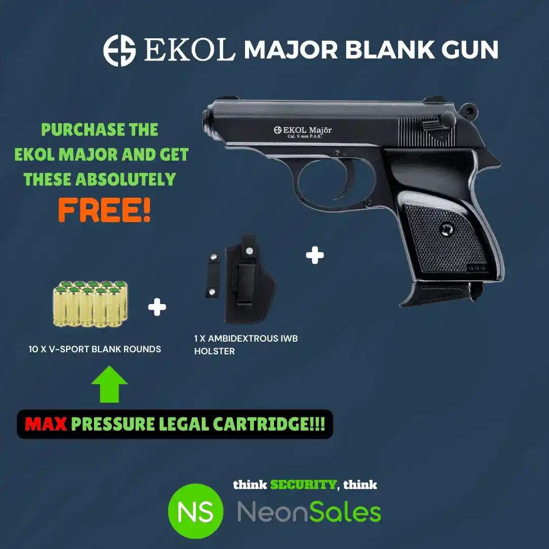Ekol Major Blank Gun | Premium Quality Blank Guns | NeonSales