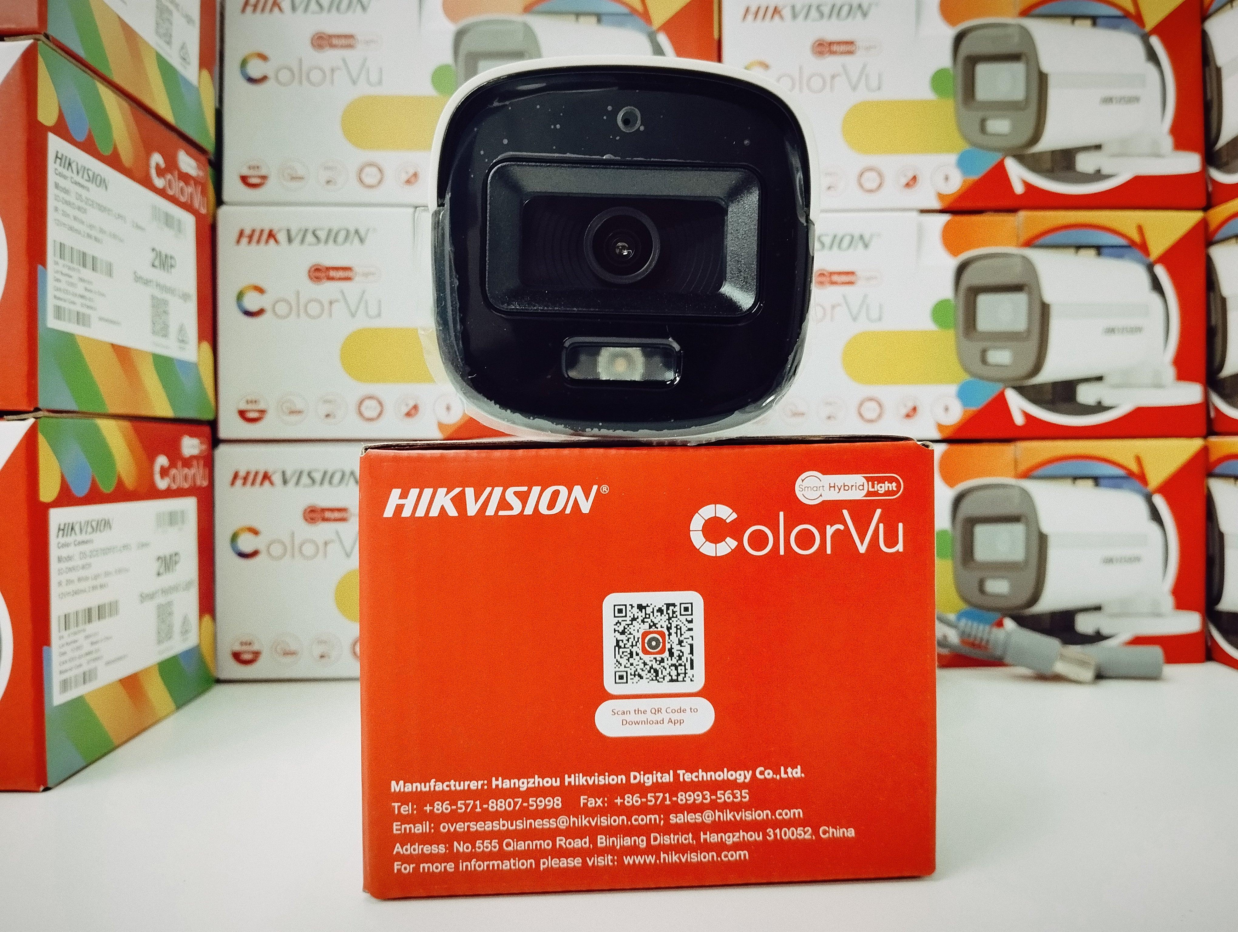 Color Night Vision Security Camera 2MP ColorVu Audio Fixed Mini Bullet ...