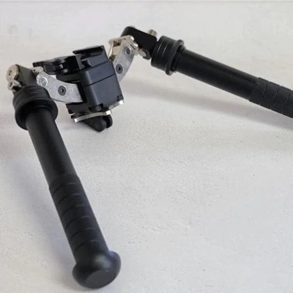 QD PICATINNY MOUNTED WIDE STANCE BIPOD - BLACK | NeonSales