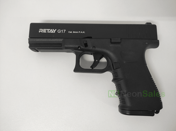 RETAY G17 BLANK GUN - BLACK | Neon Sales – NeonSales