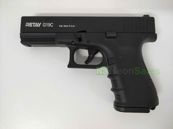 RETAY G19C BLANK GUN - BLACK | NeonSales