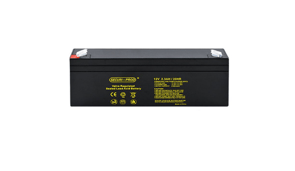 SECURI-PROD 12V 2.3AH LEAD ACID BATTERY | NeonSales