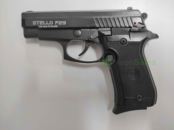 STELLO P29 BLANK GUN - BLACK | NeonSales