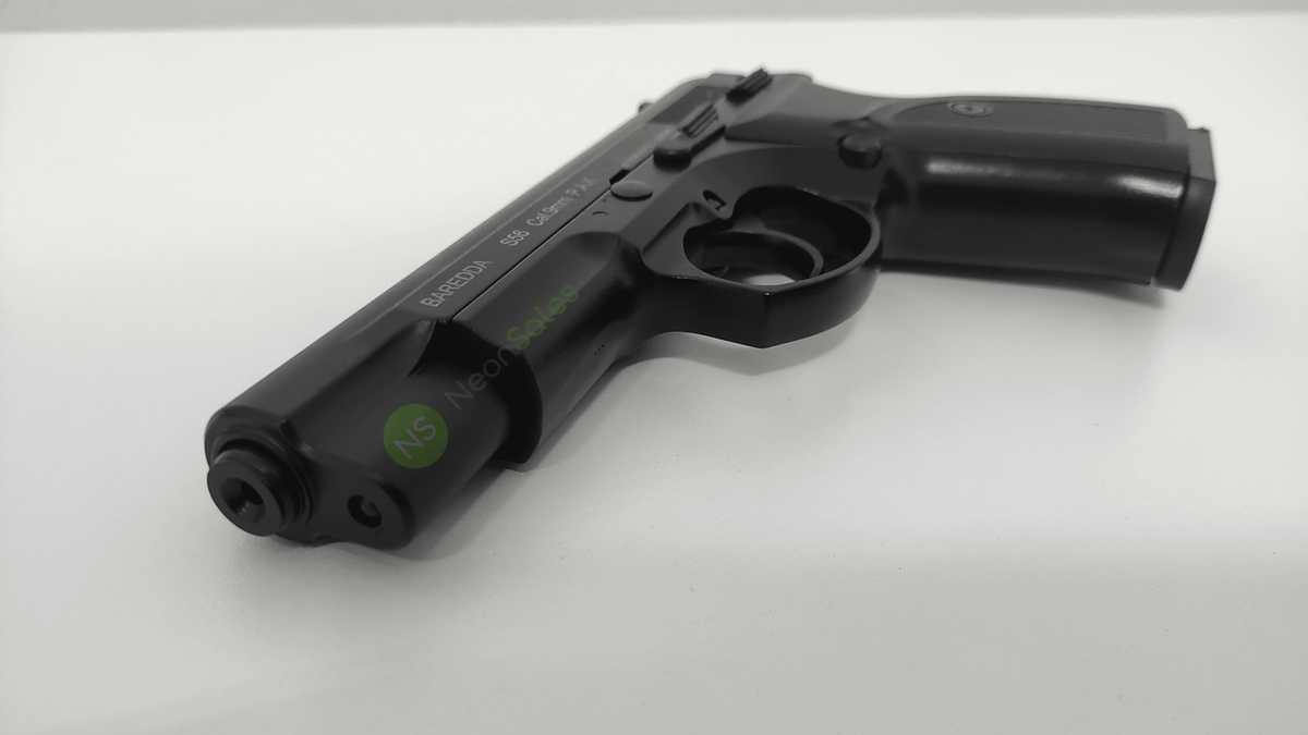 BAREDDA S56 BLACK + 10 BLANKS + HOLSTER – NeonSales